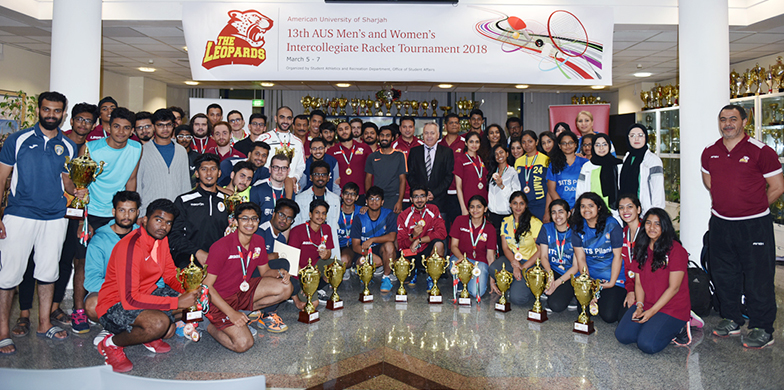 Leopards deliver outstanding performances in intercollegiate racket ...