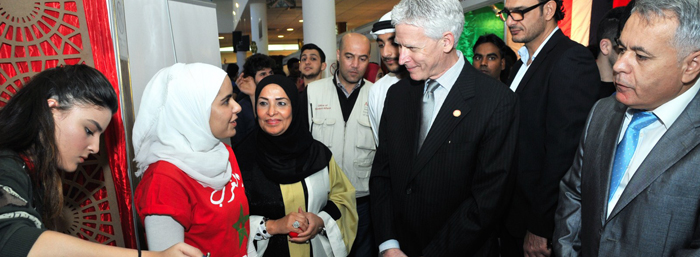 68 clubs participate in AUS Club Fair | American University of Sharjah