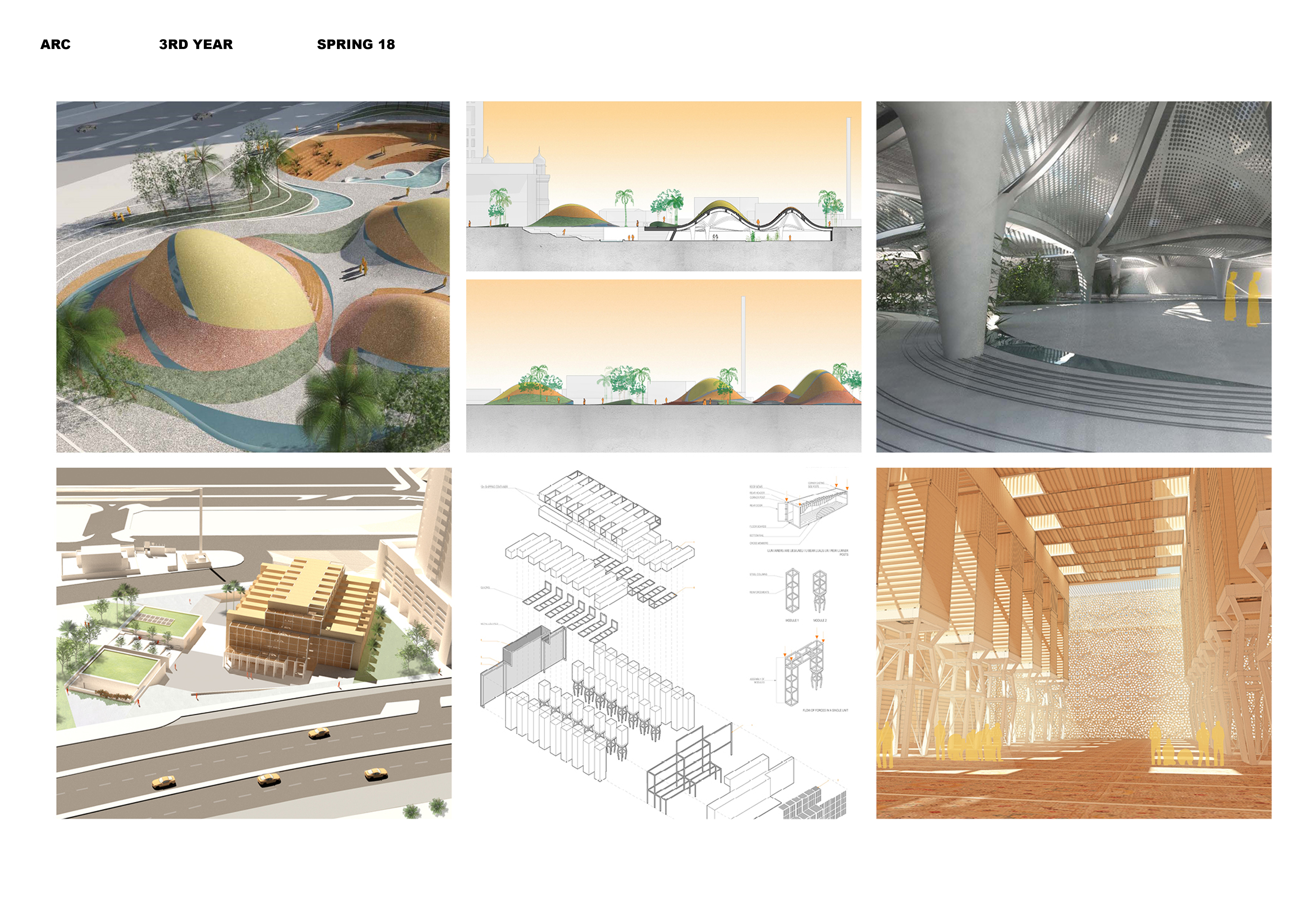 Architecture 3rd year ARC302 | American University of Sharjah