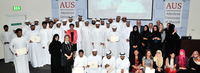 ADNOC Distribution employees complete English course at AUS | American ...