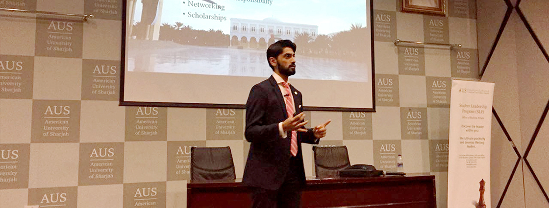 AUS Student Lecture Series | American University of Sharjah