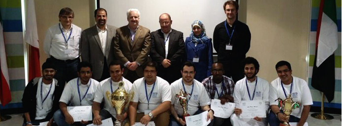 AUS team places first at Gulf Programming Contest | American University ...