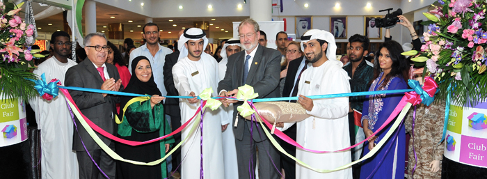 67 clubs participate in AUS Club Fair | American University of Sharjah