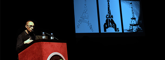 AUS hosts lecture by renowned graphic designer Philippe Apeloig ...