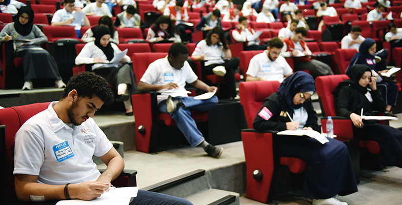 Sharakah students celebrate the field of mathematics at AUS annual ...