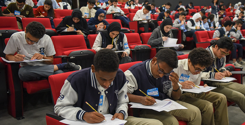 Hundreds of school students celebrate field of mathematics at AUS ...