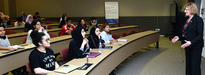 NASA Deputy Chief Scientist speaks at AUS | American University of Sharjah