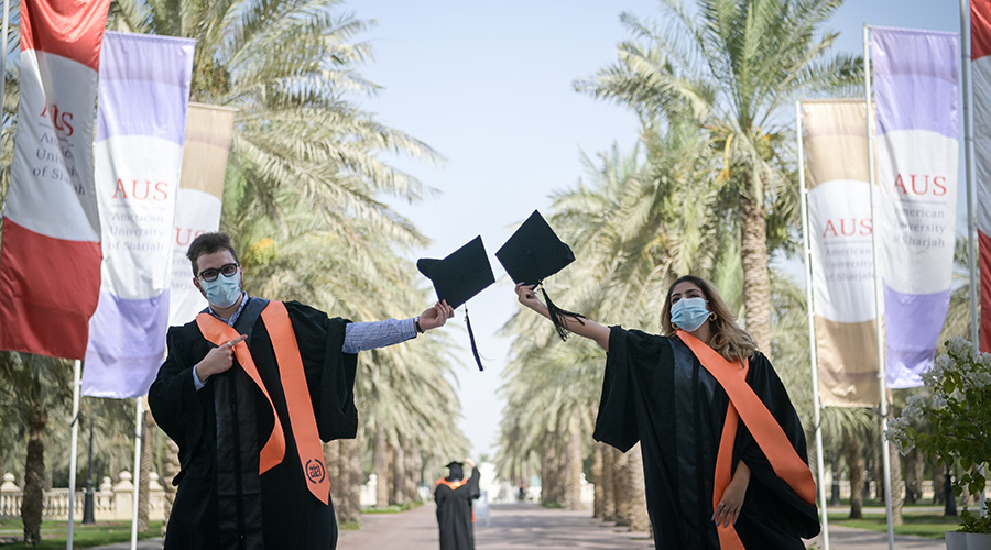AUS celebrates Class of Spring 2021 | American University of Sharjah