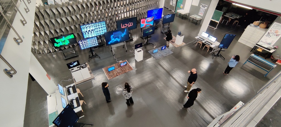 Arabic typography meets programming in Hello World: A Creative Coding ...