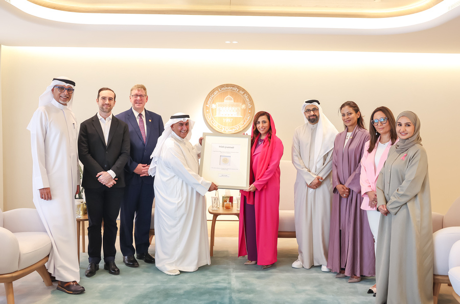 AUS unveils the redesigned GIBCA Group Majlis on campus | American ...