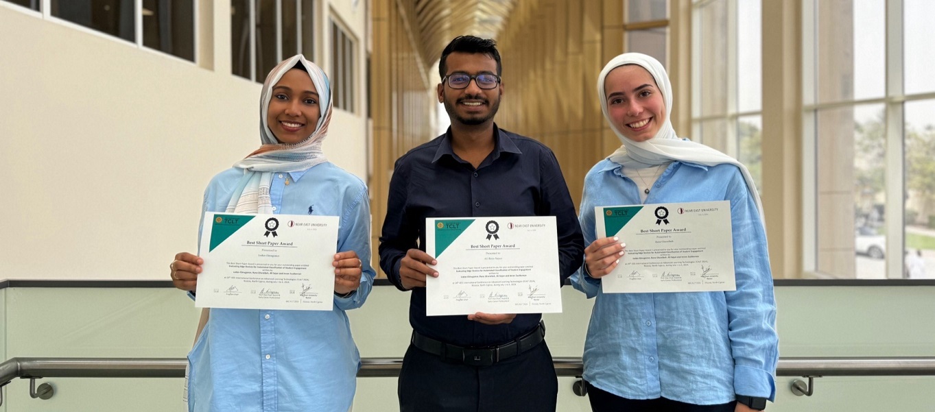 AUS team wins Best Short Paper Award for AI-powered student engagement ...