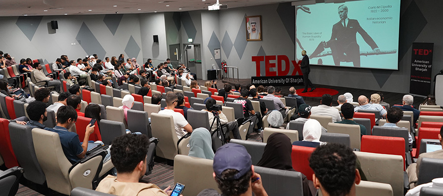 AUS hosts captivating TEDx talks on leadership, resilience and growth ...