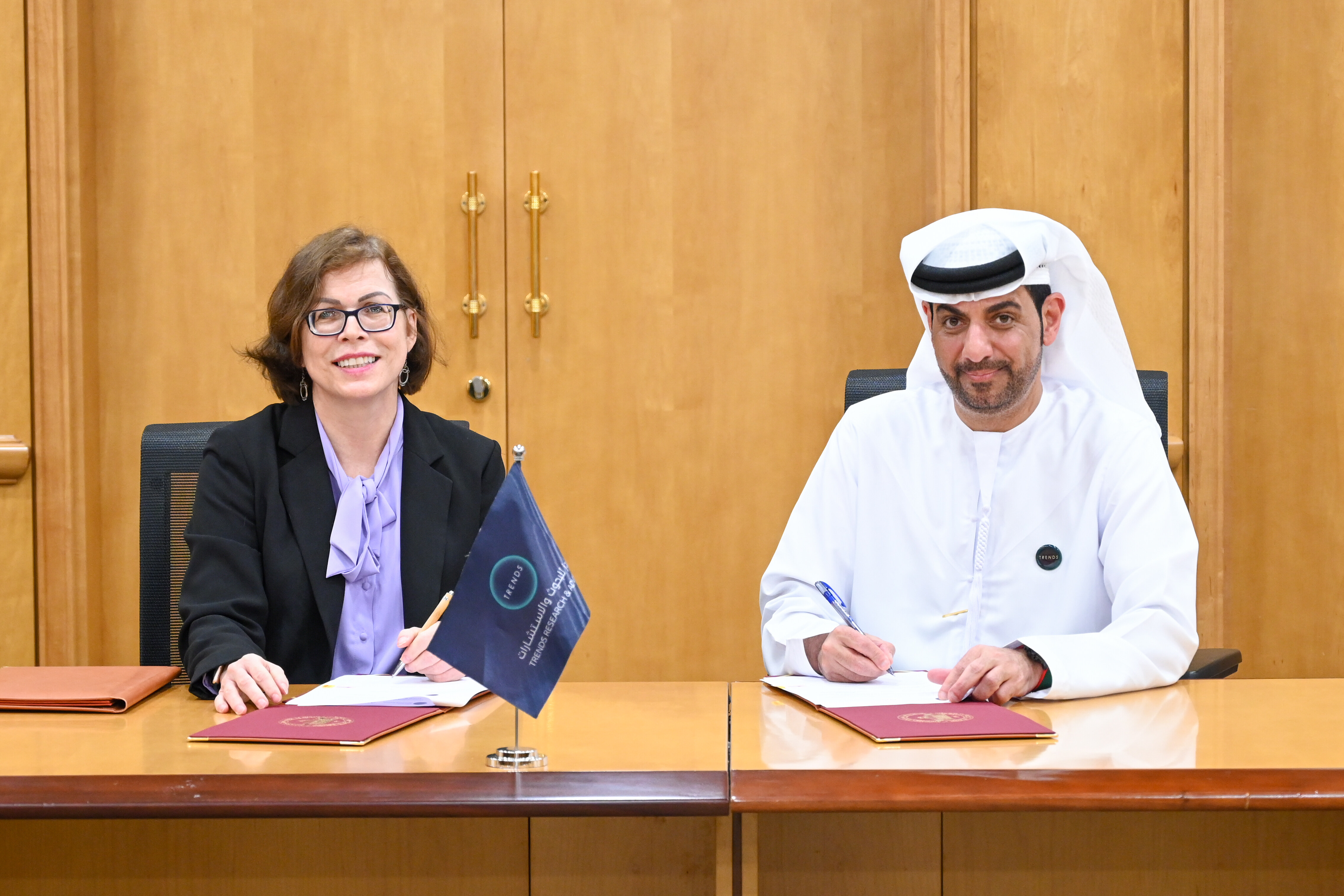 «TRENDS» and «American University of Sharjah» sign a joint MOU on ...