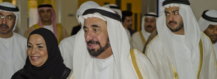 Sheikh Sultan visits AUS student council election | American University ...