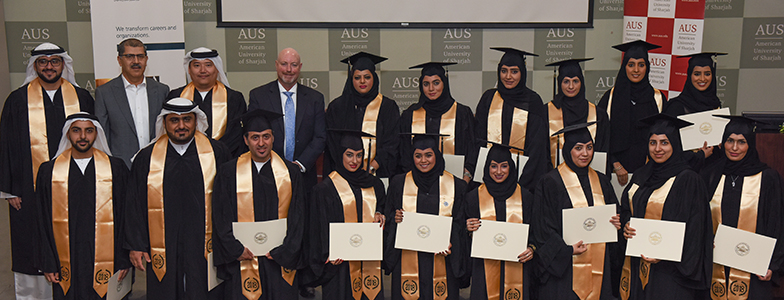 AUS holds graduation ceremony for SEWA executive education program, the ...